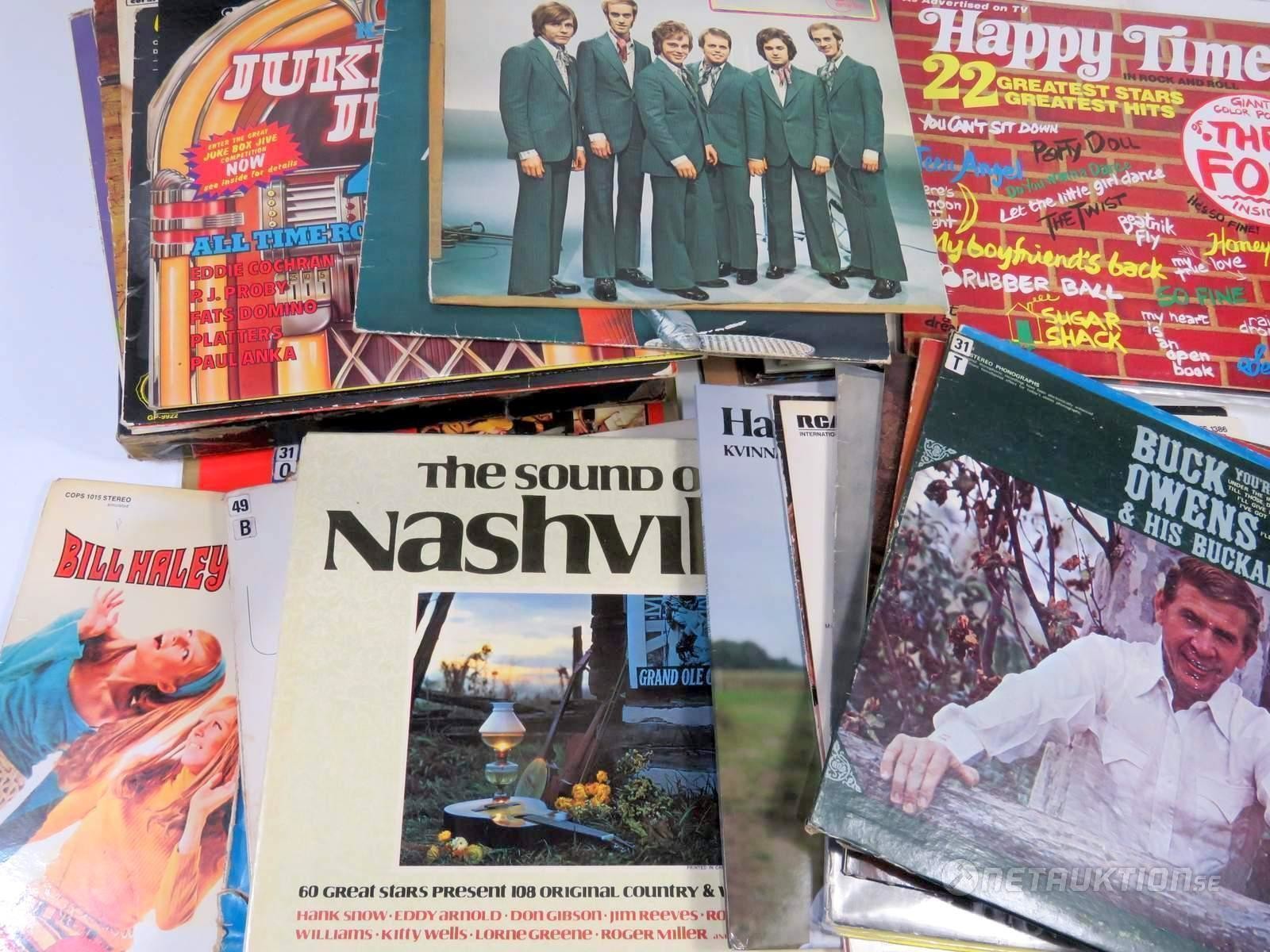 Netauktion - LP-skivor