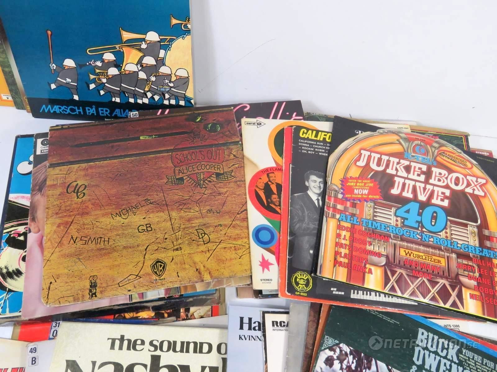 Netauktion - LP-skivor