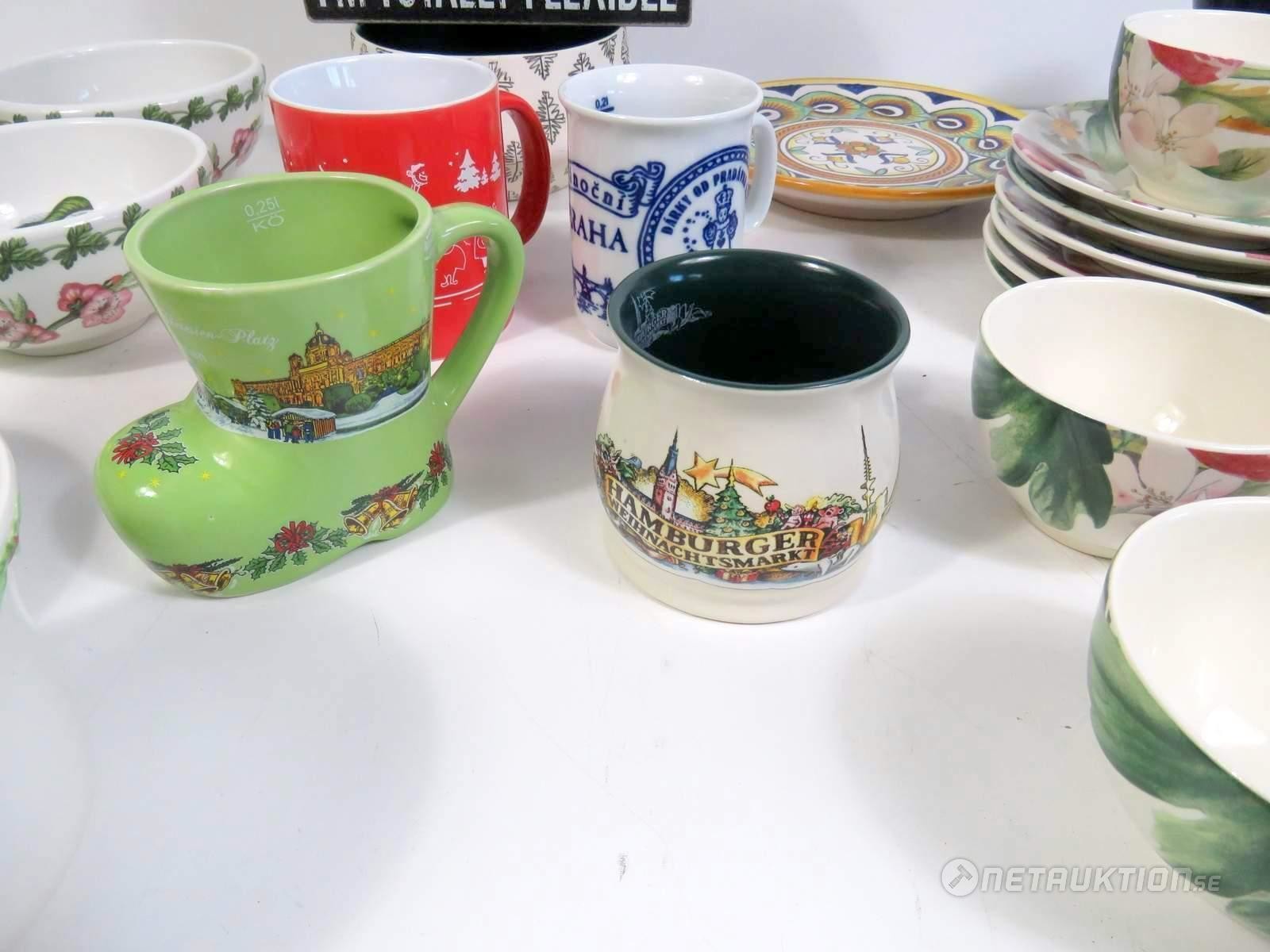 Netauktion - Heminredning, porslin