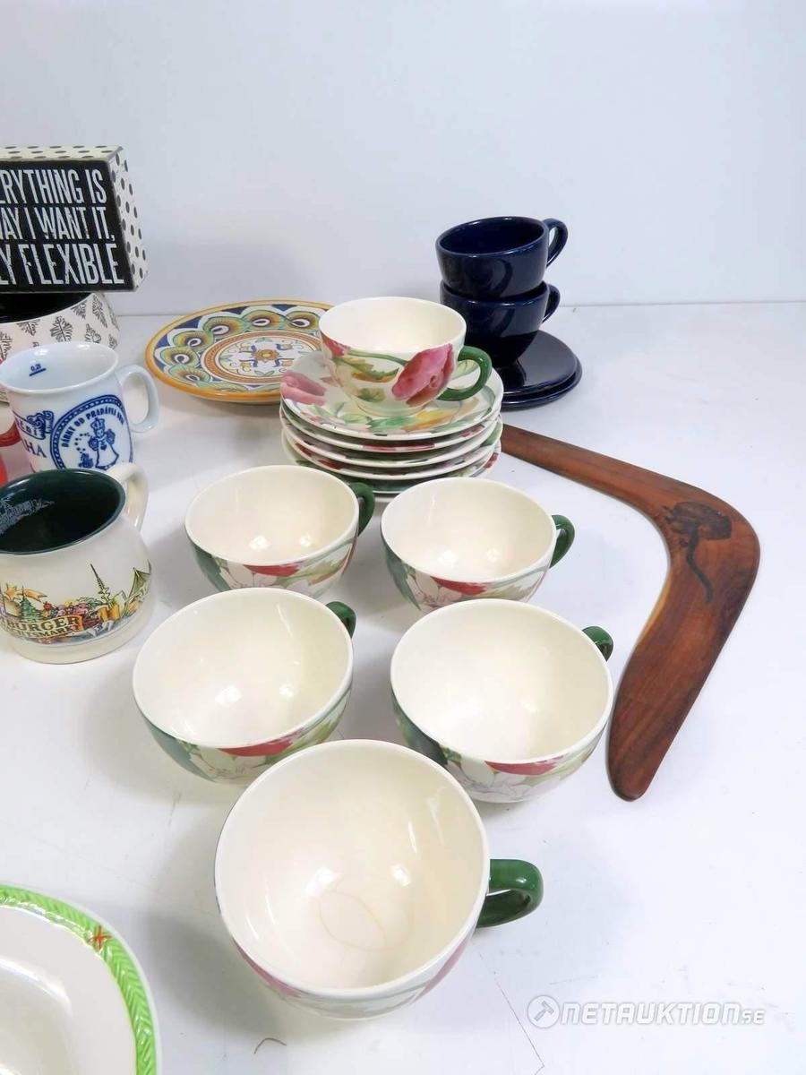 Netauktion - Heminredning, porslin