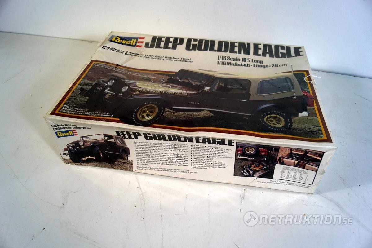 Netauktion - Modellbyggsats - Revell Jeep Golden Eagle