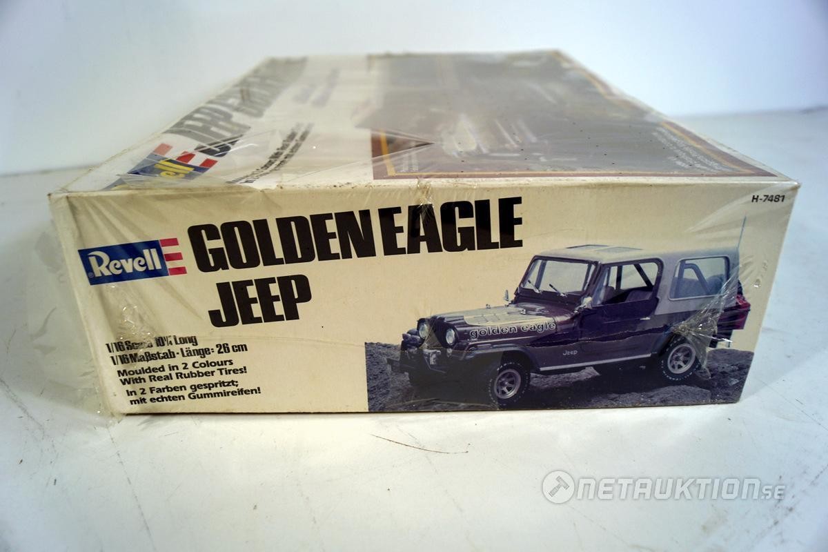 Netauktion - Modellbyggsats - Revell Jeep Golden Eagle
