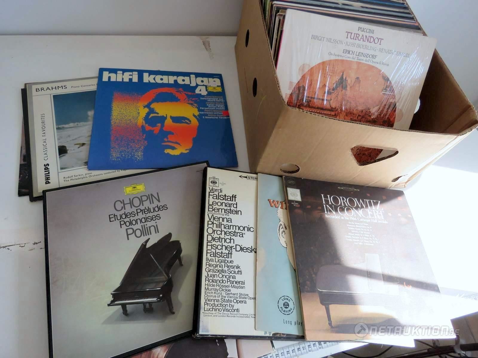 Netauktion - LP-skivor, ca 80st