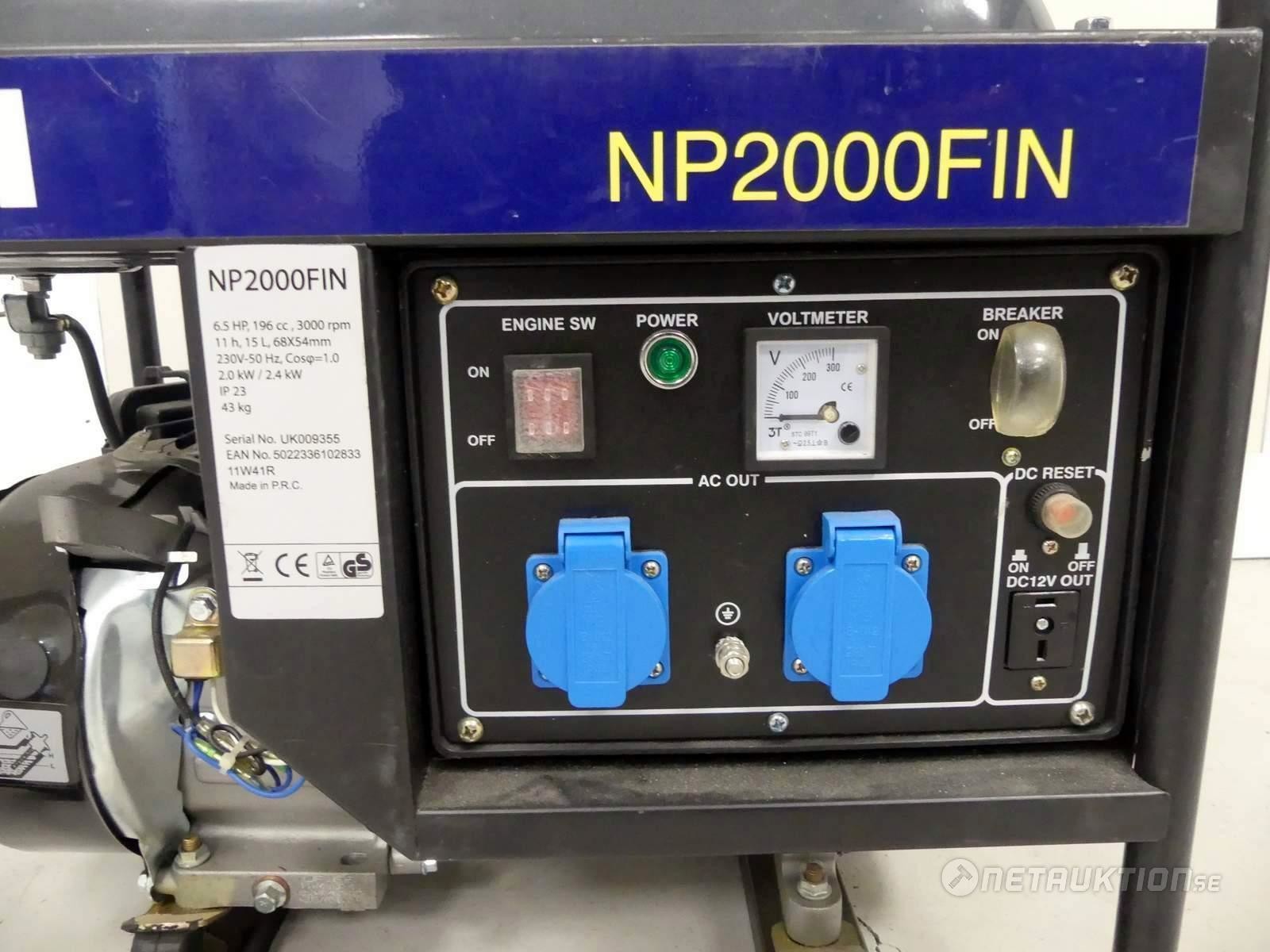 Netauktion - Elverk - Nutool NP2000FIN
