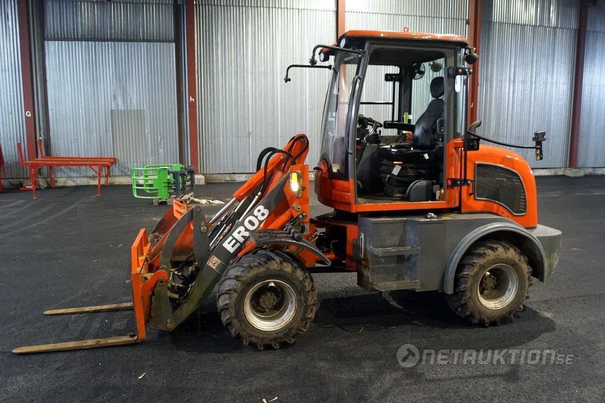 Netauktion - Hjullastare Everun ER08, inkl tillbehör -18