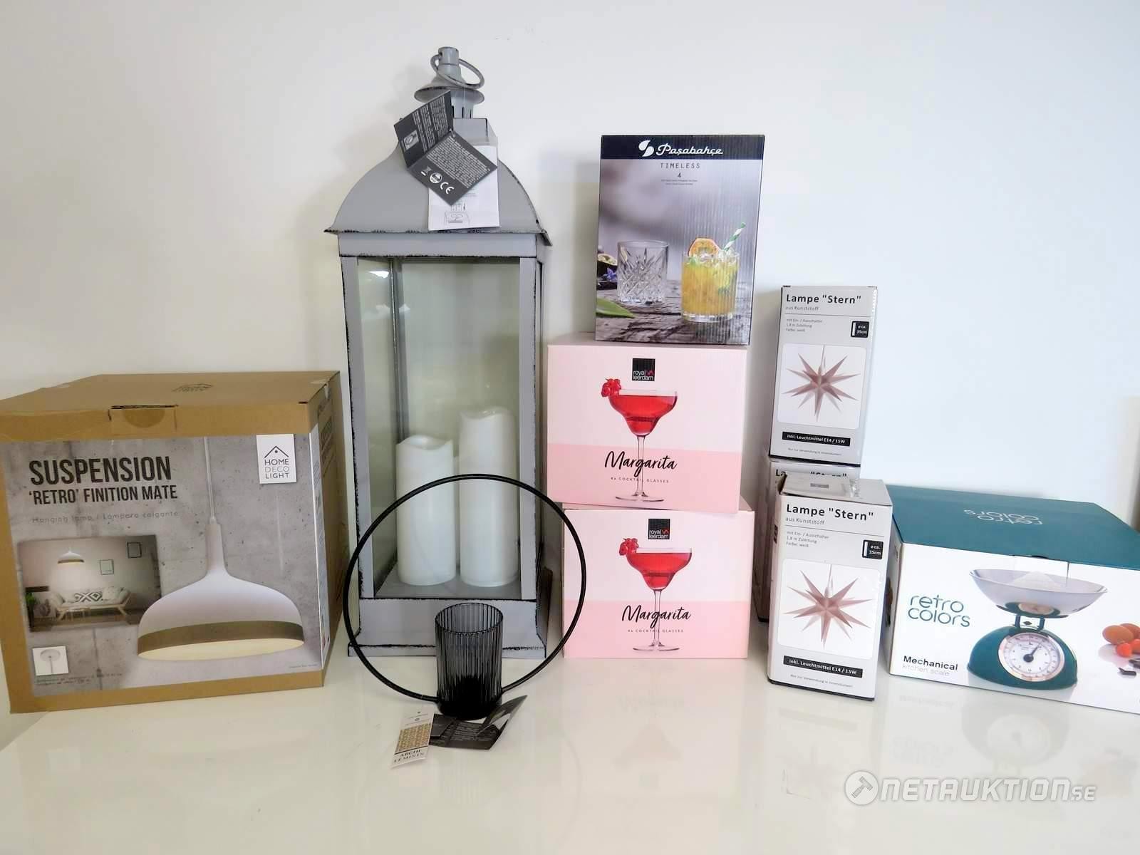 Netauktion - Heminredning, 31 delar (nytt)