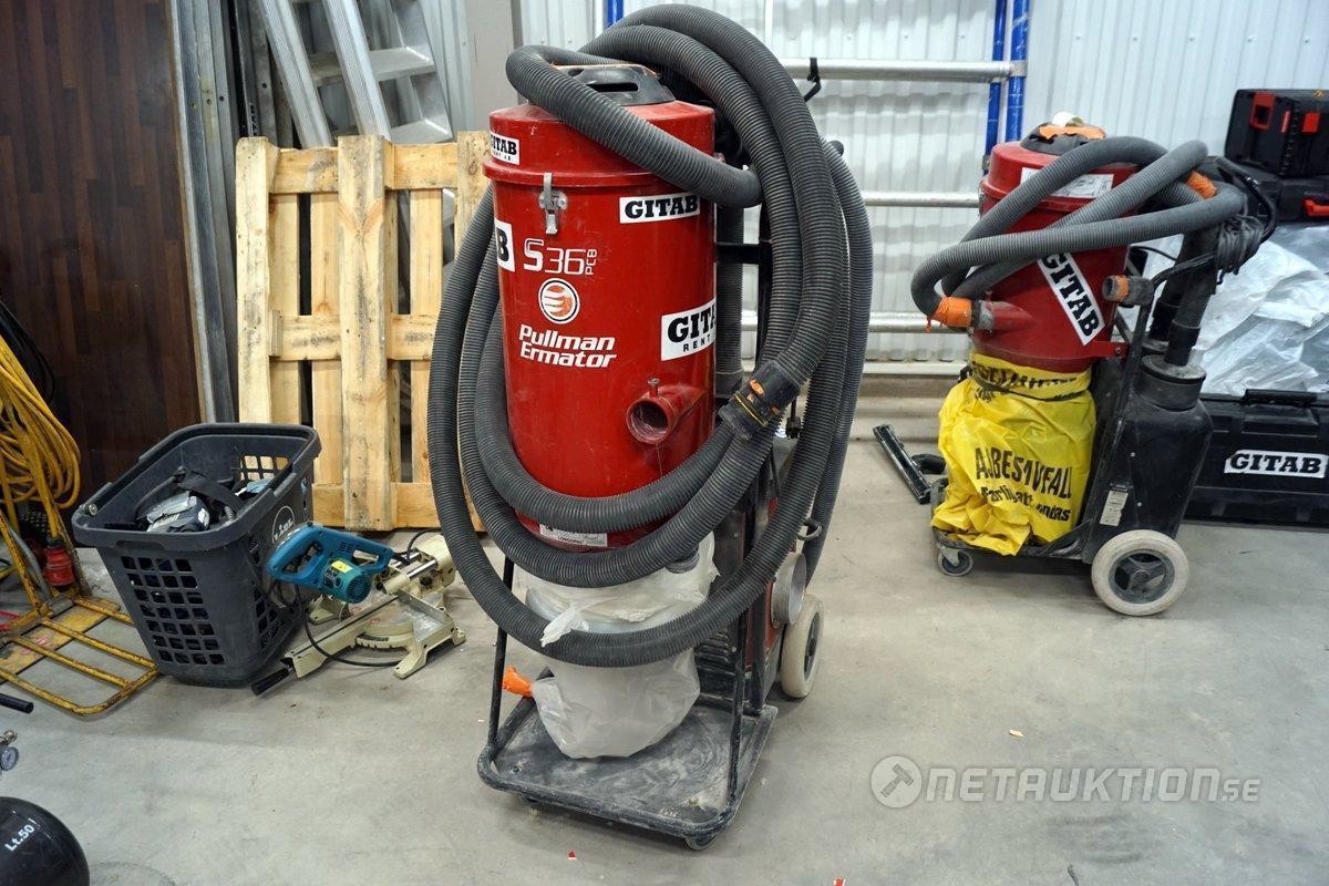 Netauktion - Stoftavskiljare, Pullman Ermator S36