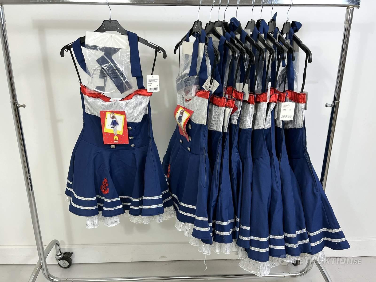 Netauktion - Matros kostymer, dam, 10st x stl 34-42