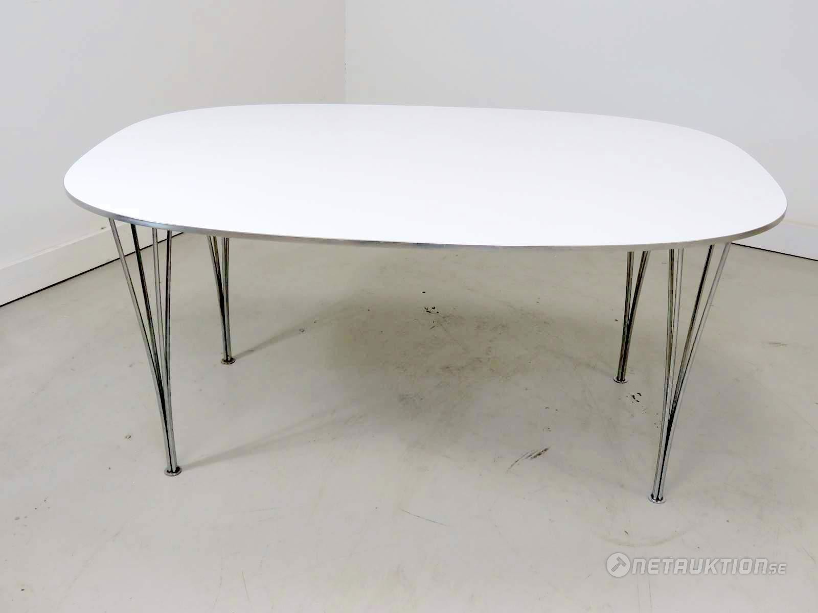 Netauktion - Matbord, "Superellips", Fritz Hansen