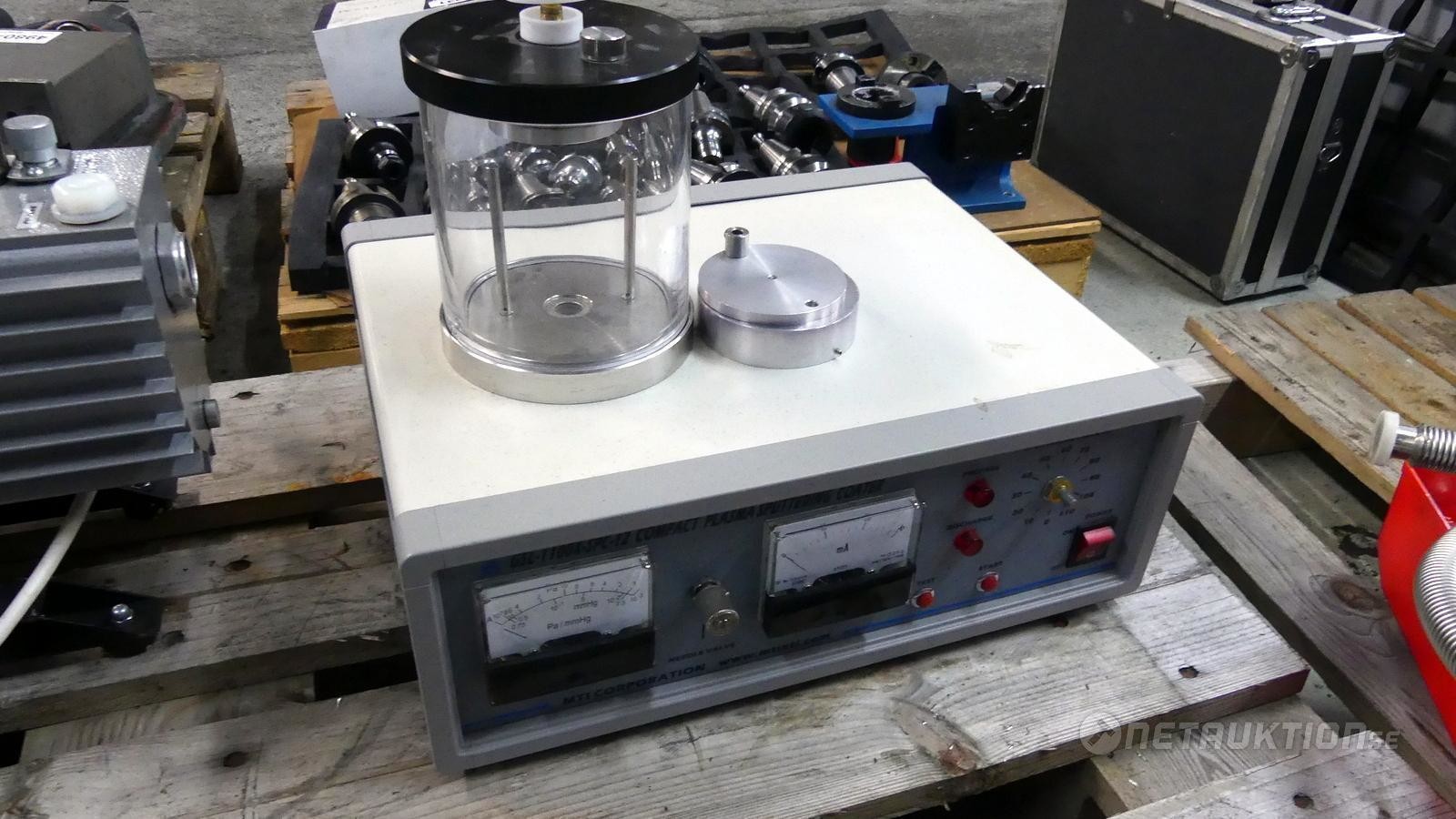 Netauktion - Mini Plasma Sputtering Coater with Vacuum Pump