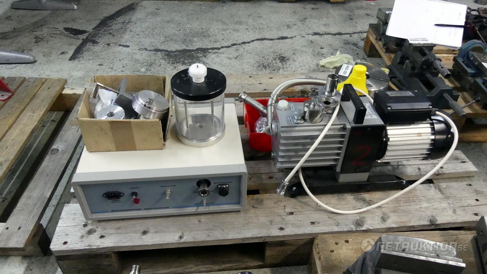 Netauktion - Mini Plasma Sputtering Coater with Vacuum Pump