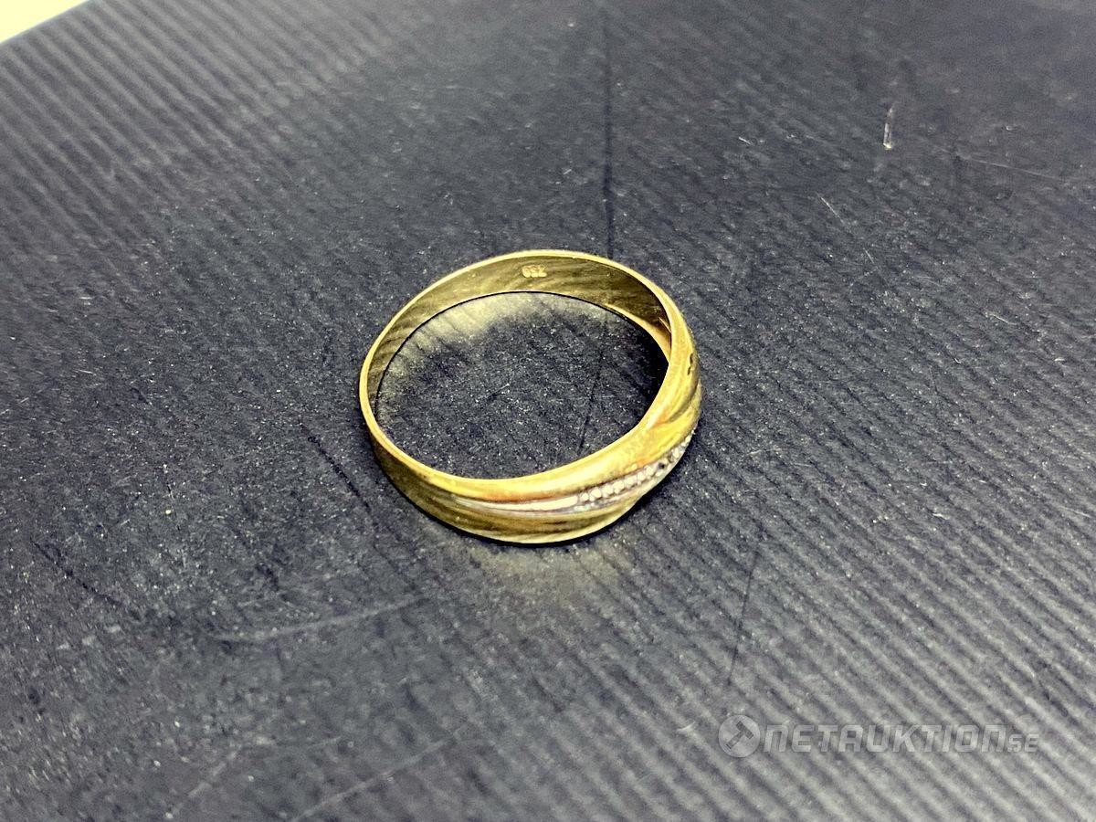 Netauktion - Guldring 18K