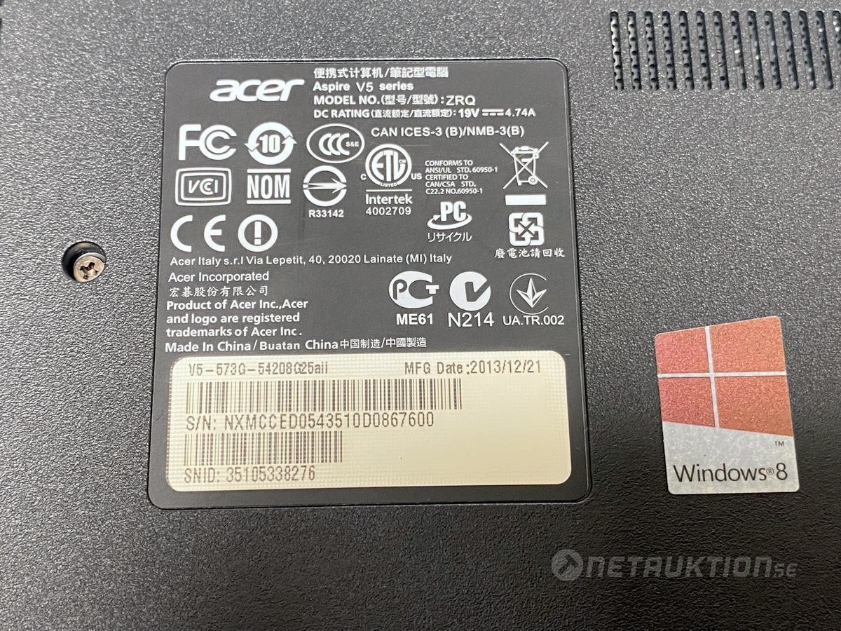 Netauktion - Laptop, Acer