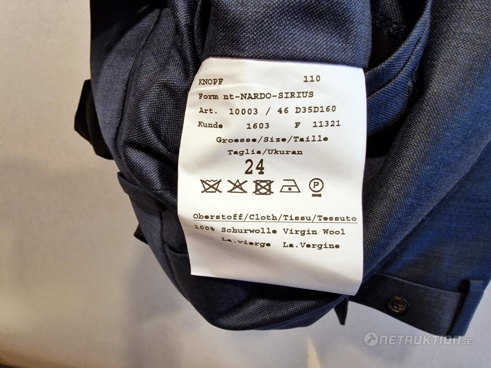 Netauktion - Kostym, Eduard Dressler, stl 24