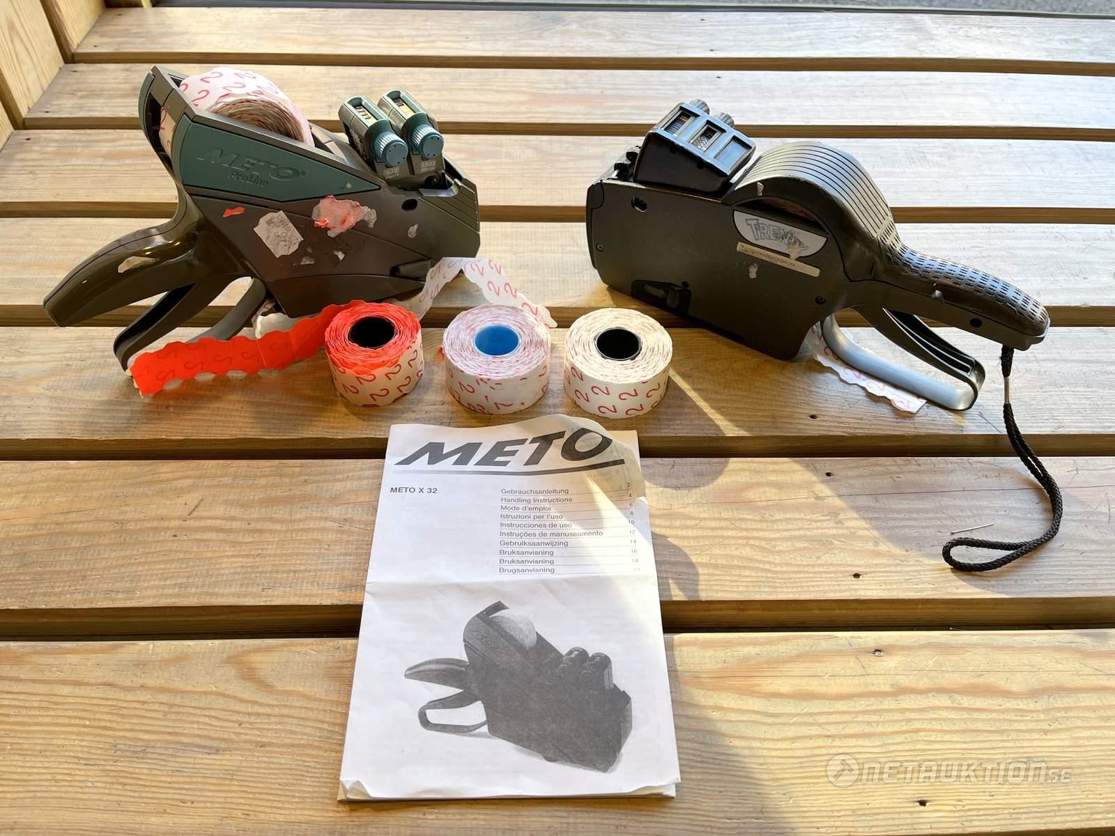 Netauktion - Prislappspistoler, Meto ProLine, Trendy