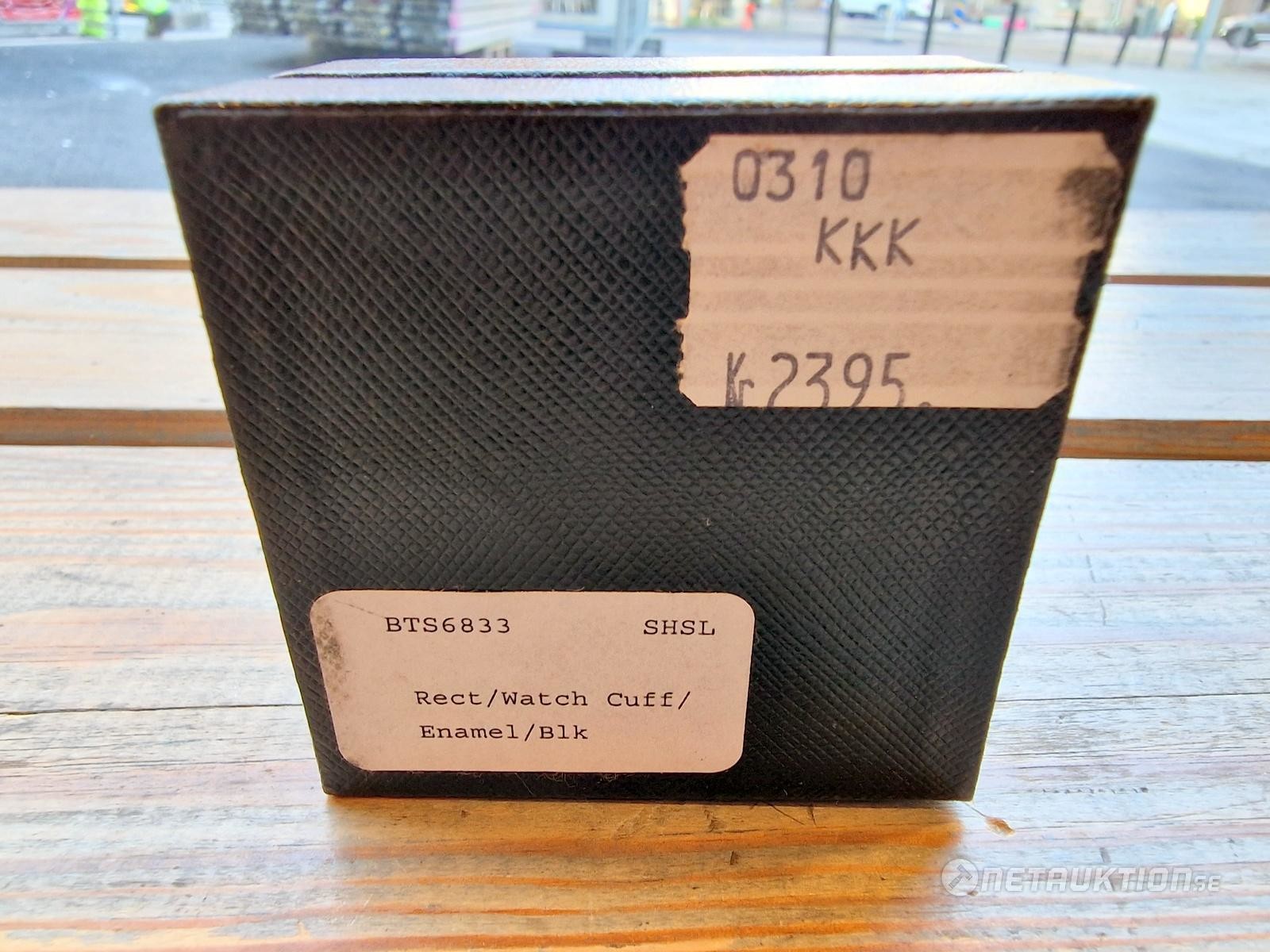 Netauktion - Manschettknappar klocka, Tateossian (1)