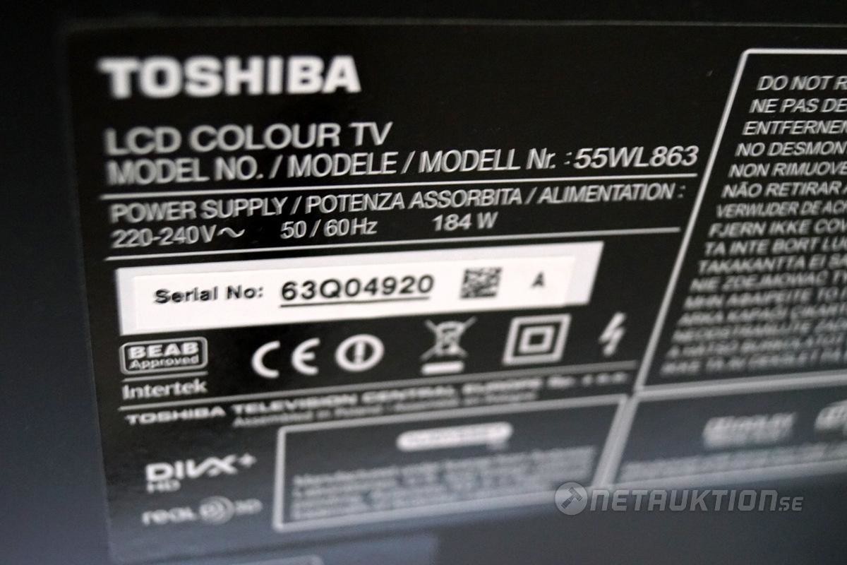 Netauktion - TV, Toshiba