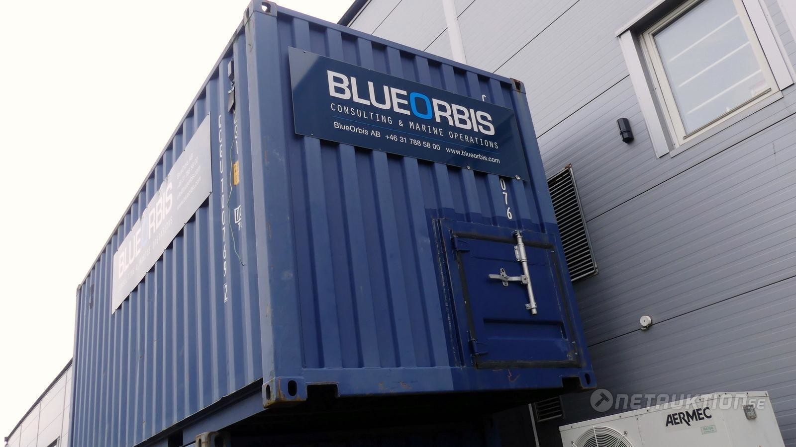 Netauktion - Isolerad 20fot svetscontainer