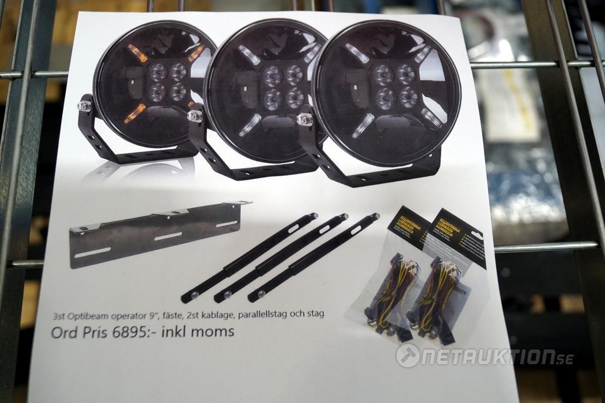 Netauktion - Optibeam Operator 9 - kit med 3 lampor (3)