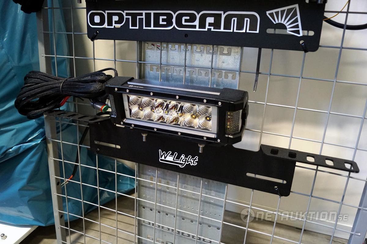 Netauktion - LED-ljusramp, W-light