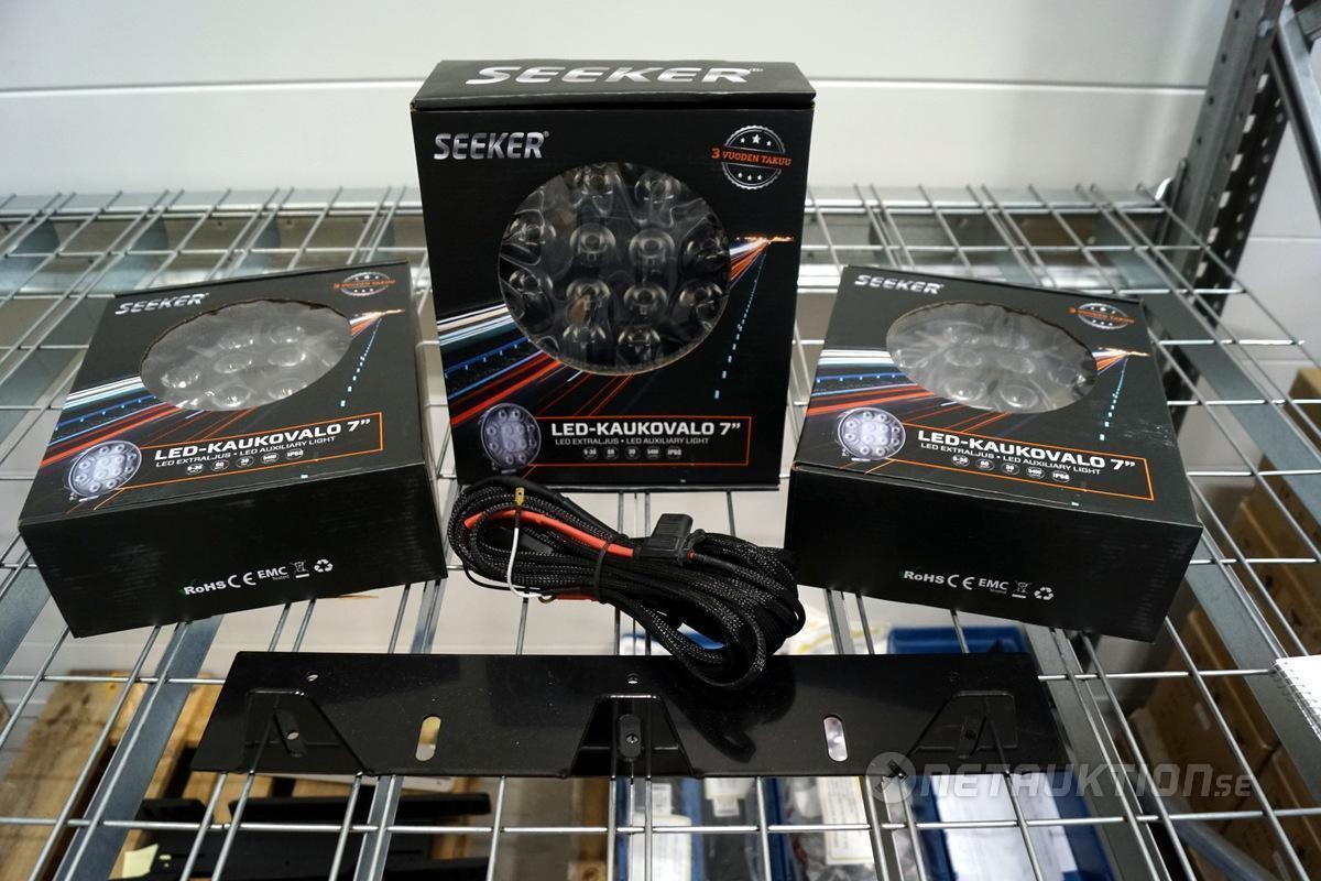 Netauktion - Extraljus, Seeker 7" inkl fäste