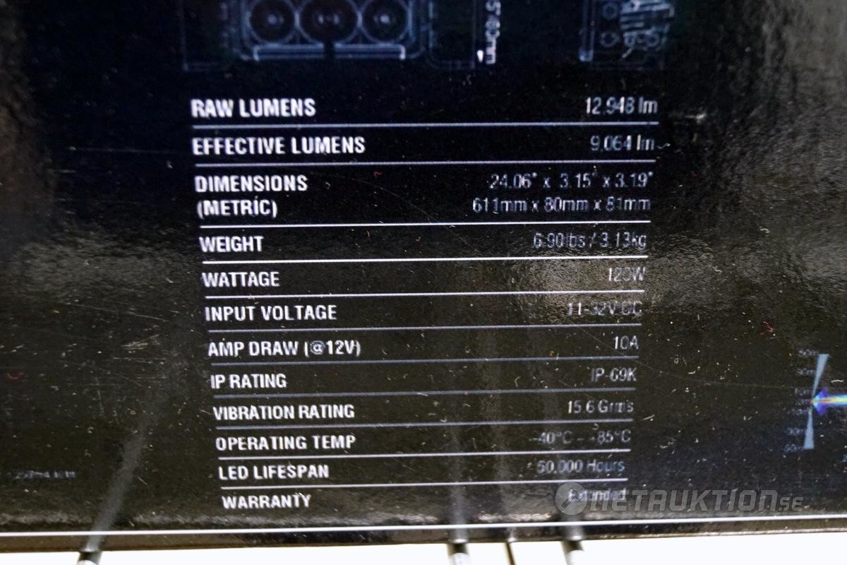 Netauktion - LED-ljusramp, Vision X, XPR-12MW (2)