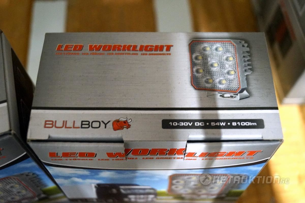 Netauktion - Arbetsbelysning LED, Bullboy