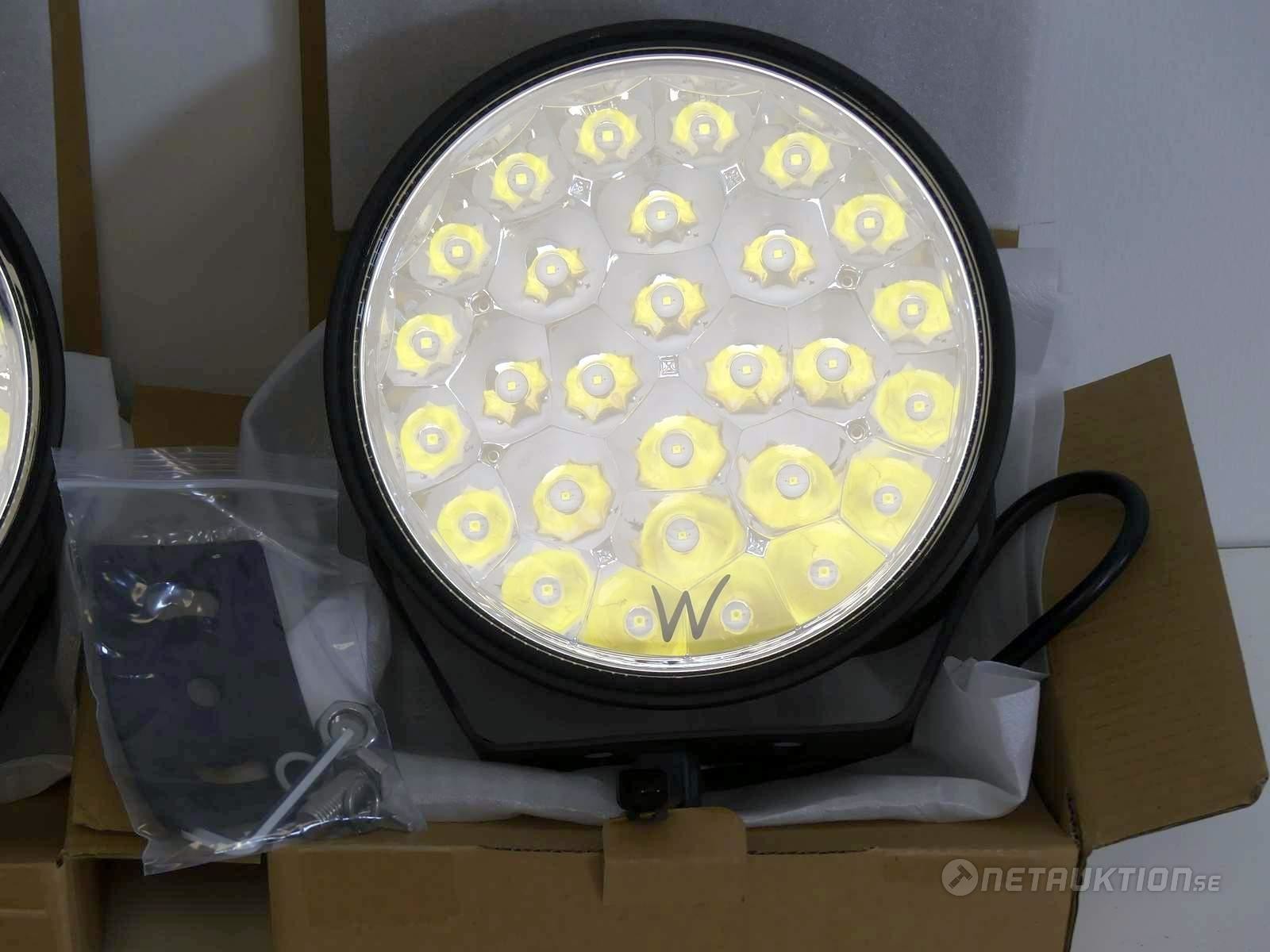 Netauktion - Extraljus LED W-light W9 - kit med 2 lampor