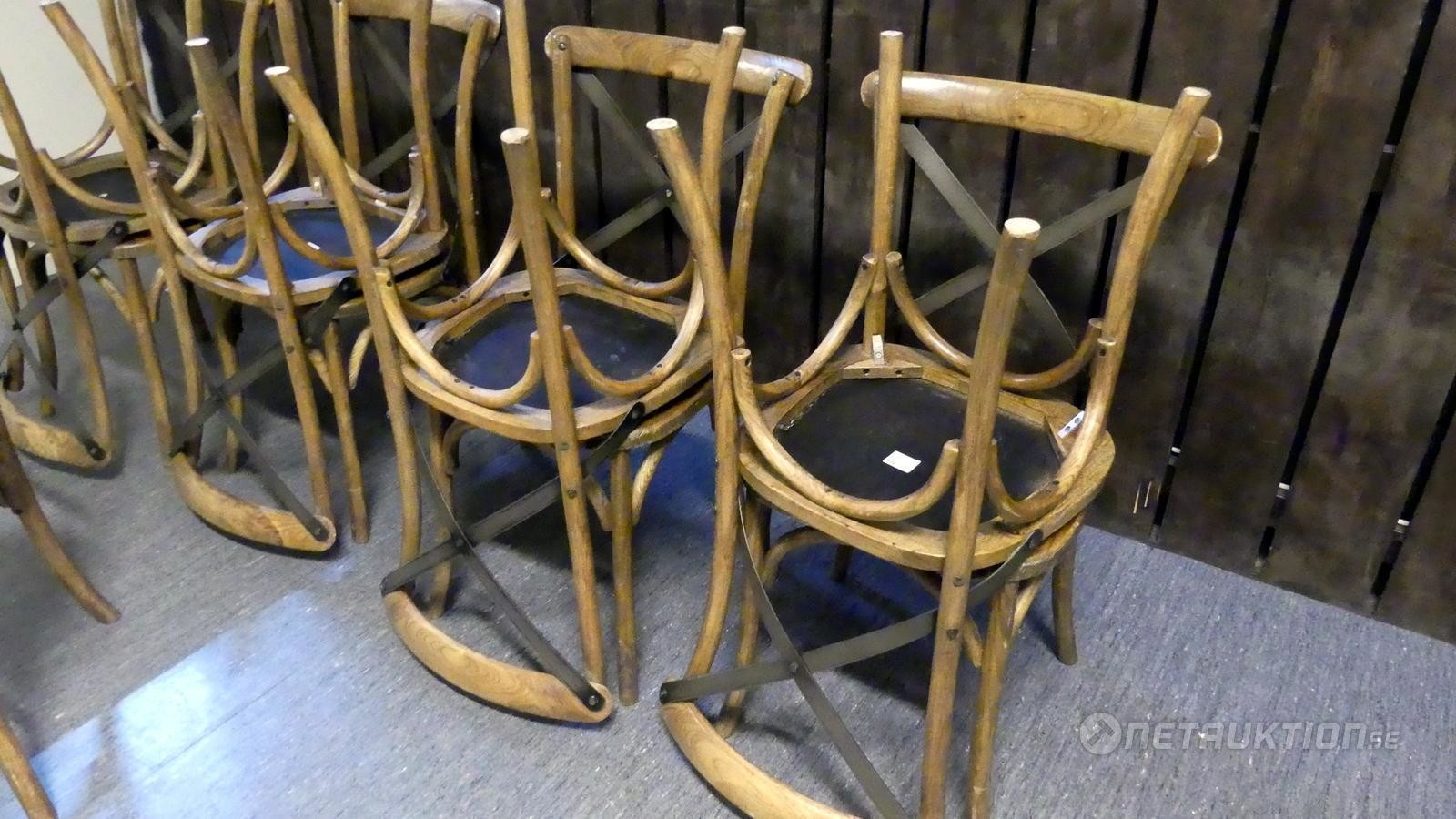 Netauktion - Bord 2st, stolar 8st