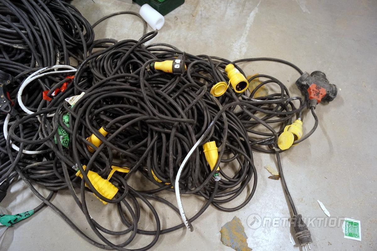 Netauktion - Kablage, 220v + 380