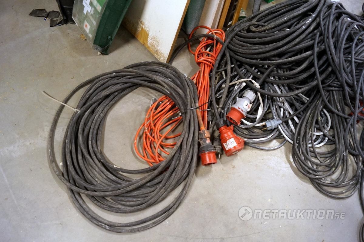 Netauktion - Kablage, 220v + 380