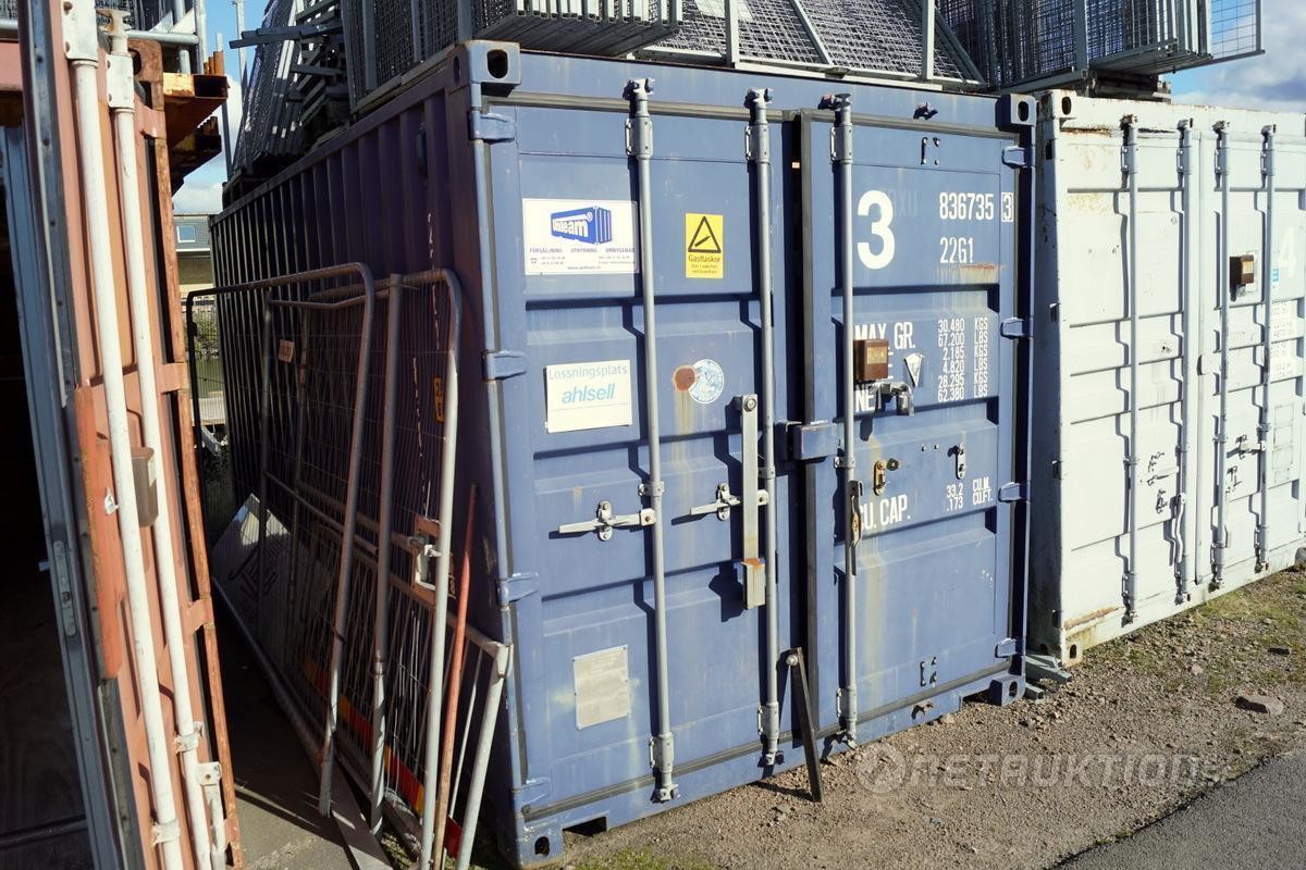 Netauktion - Isolerad container med innehåll, 20 fot (2)
