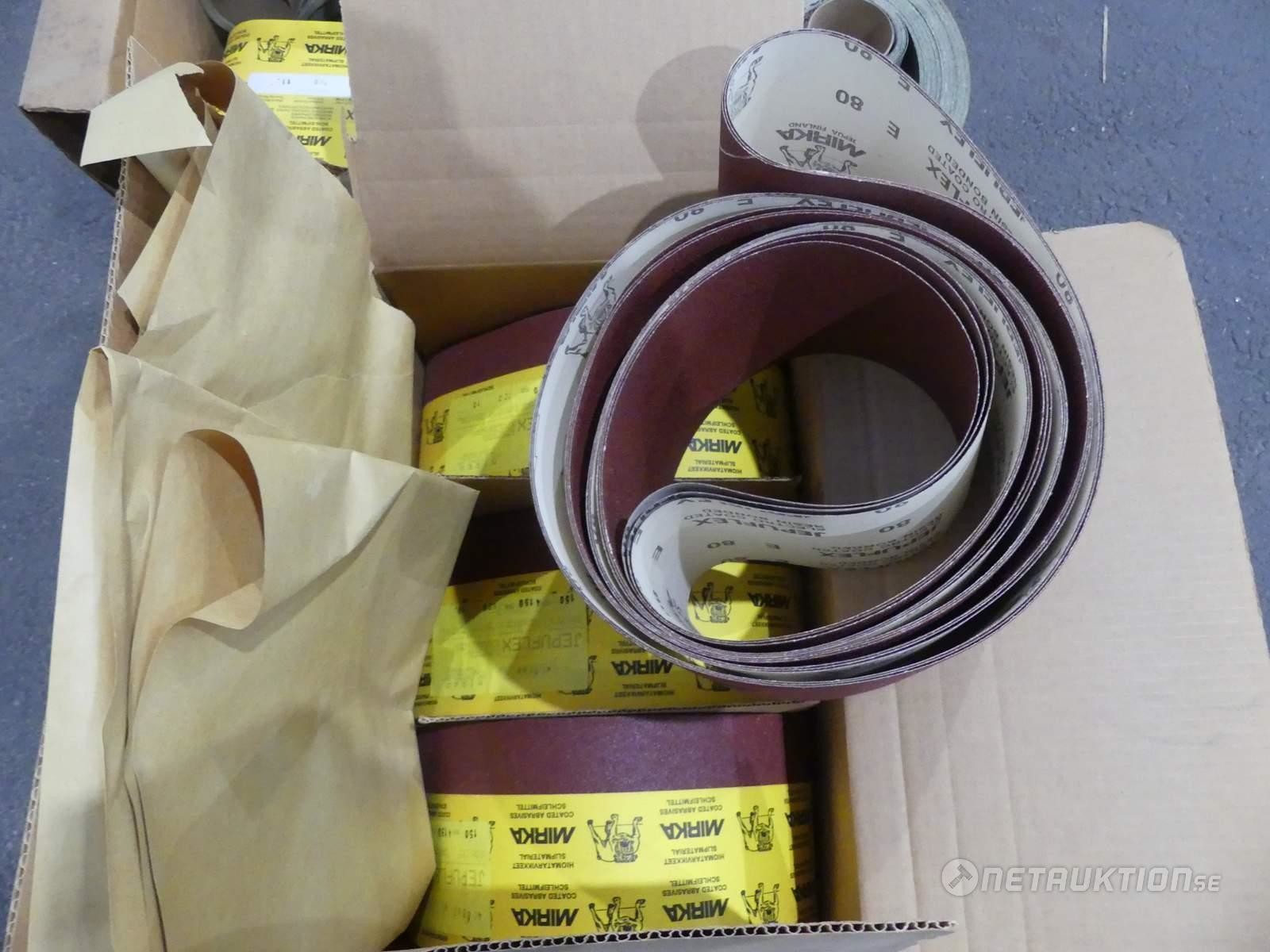 Netauktion - Maskinslippapper - Mirka, Jepuflex & avomax