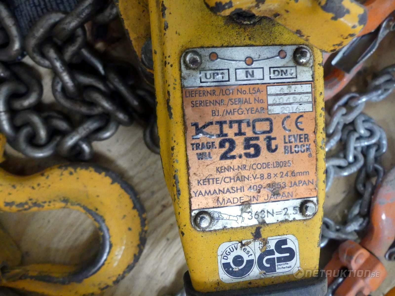 Netauktion - Lyftredskap