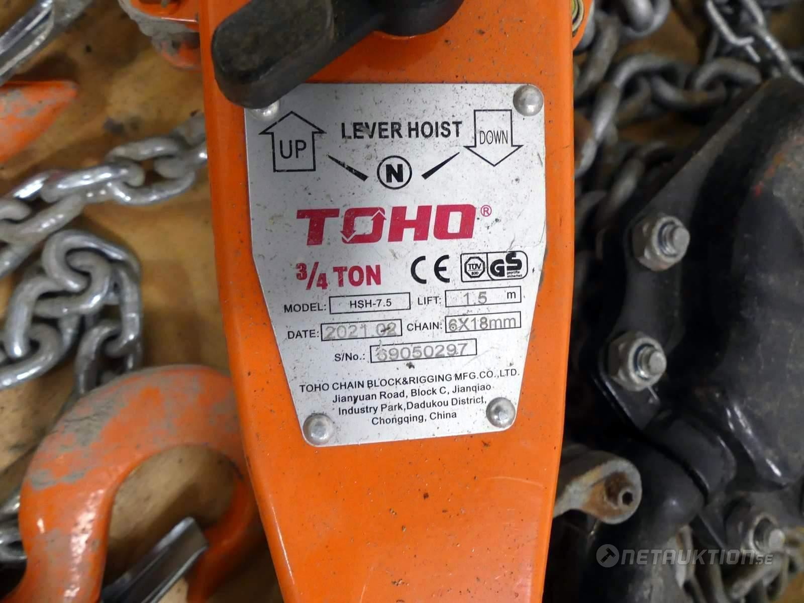 Netauktion - Lyftredskap