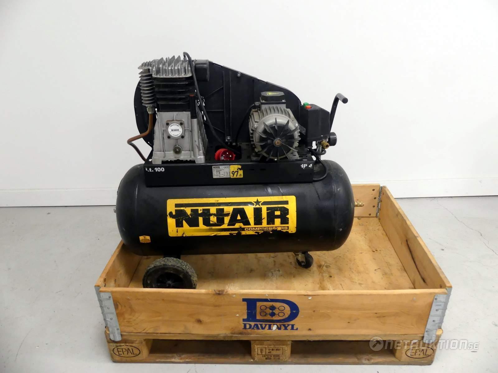 Netauktion - Kompressor, Nuair BT3800B-100 CT4 400-50