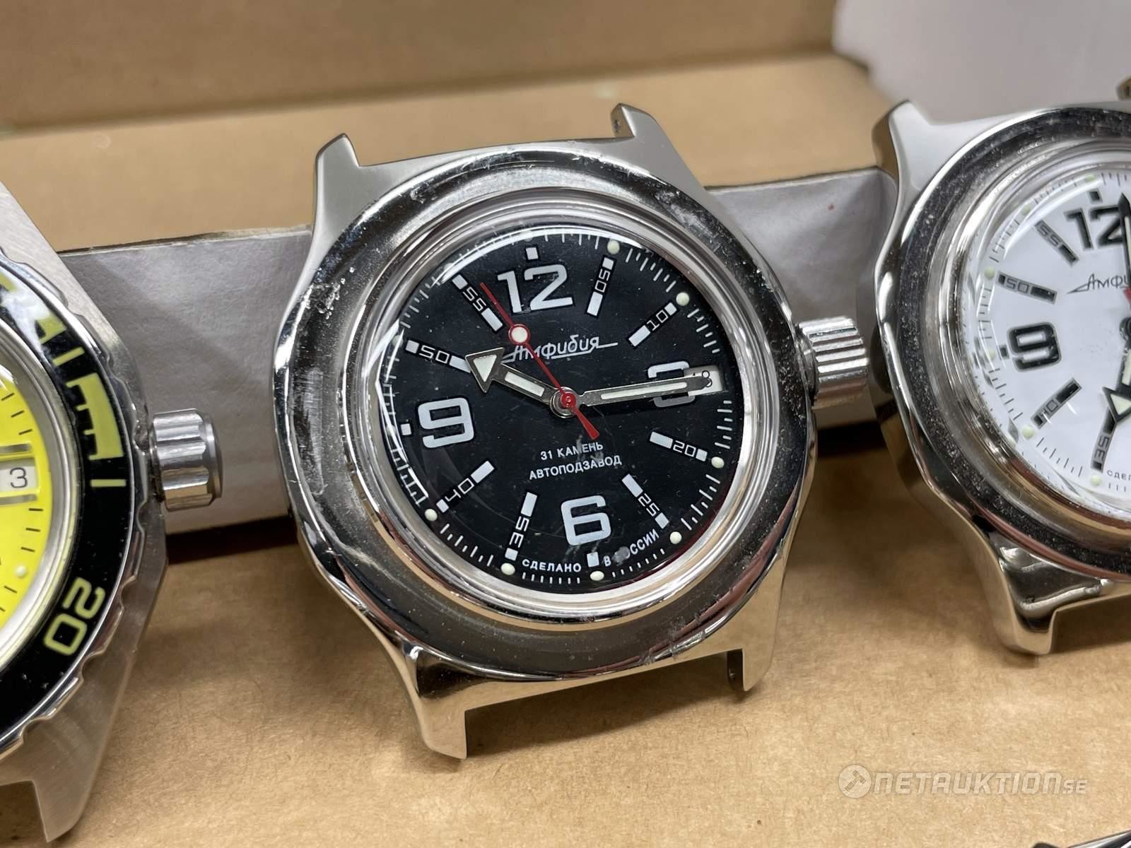 Netauktion - Vostok klockor, 7st