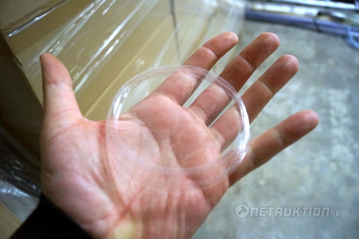 Netauktion - Transparenta lock, 90mm, hel pall (2)