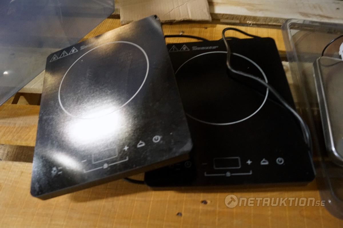 Netauktion - Våg och spisplatta