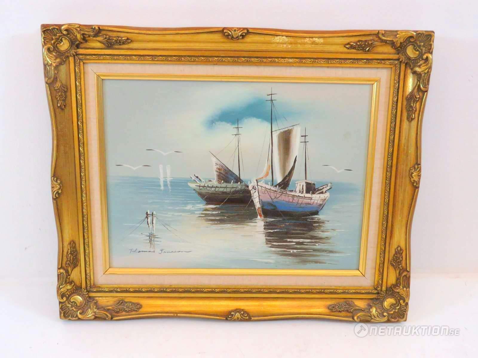 Netauktion - Oljemålning, Thomas Jansson