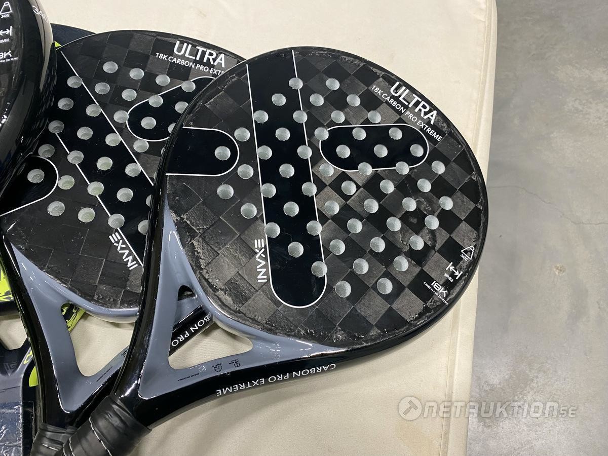 Netauktion - Padelraket, 4+1st, bl.a. Ultra Exani