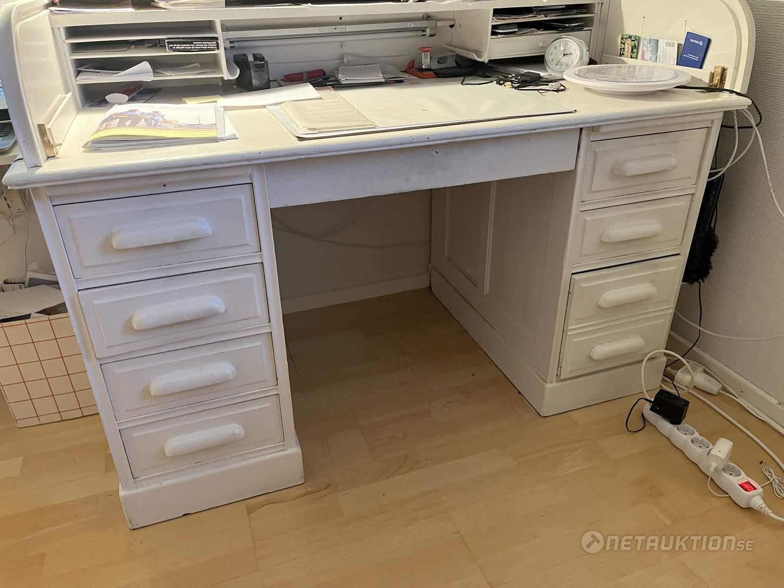 Netauktion - Vitt skrivbord