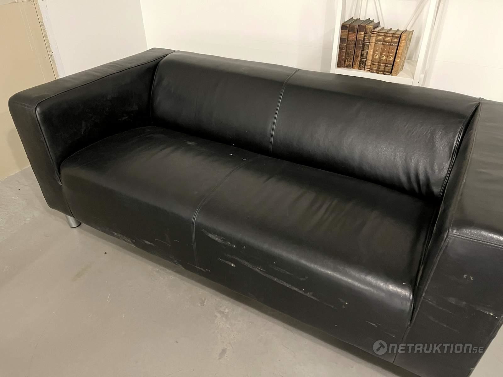 Netauktion - Soffa i svart
