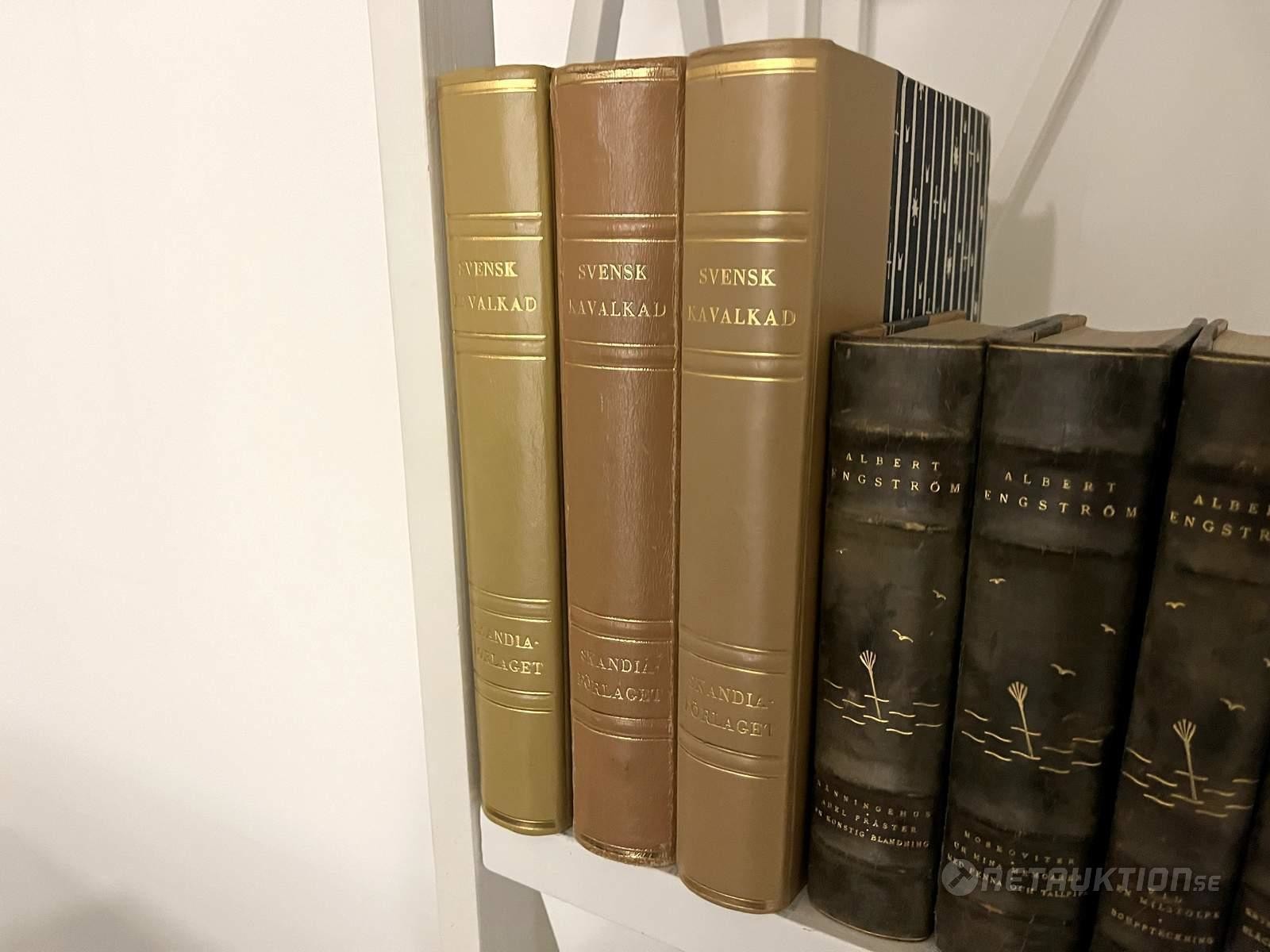 Netauktion - Hylla + böcker