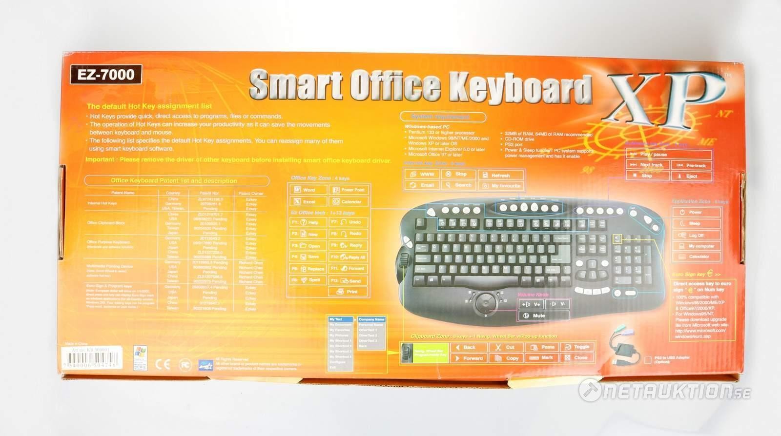 Netauktion - 7st Tangentbord - Smart Office EZ-7000