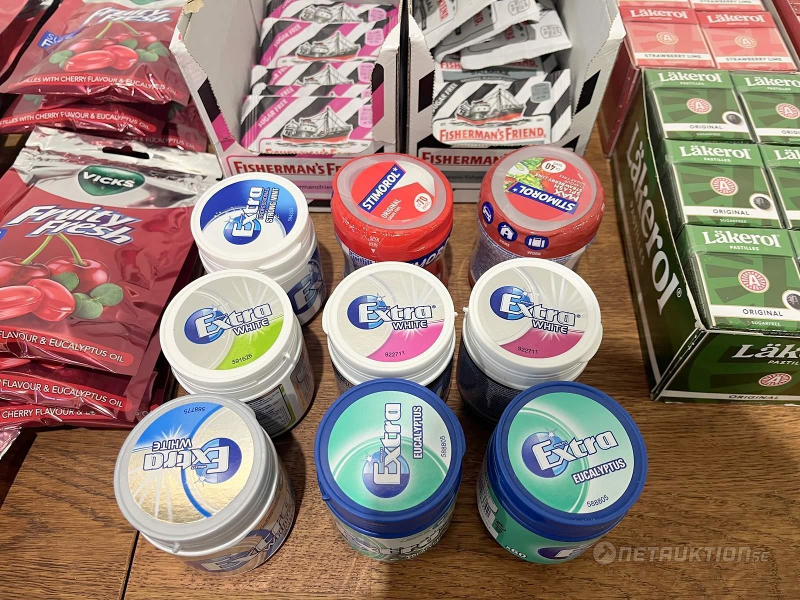 Netauktion - Tuggummi, mm