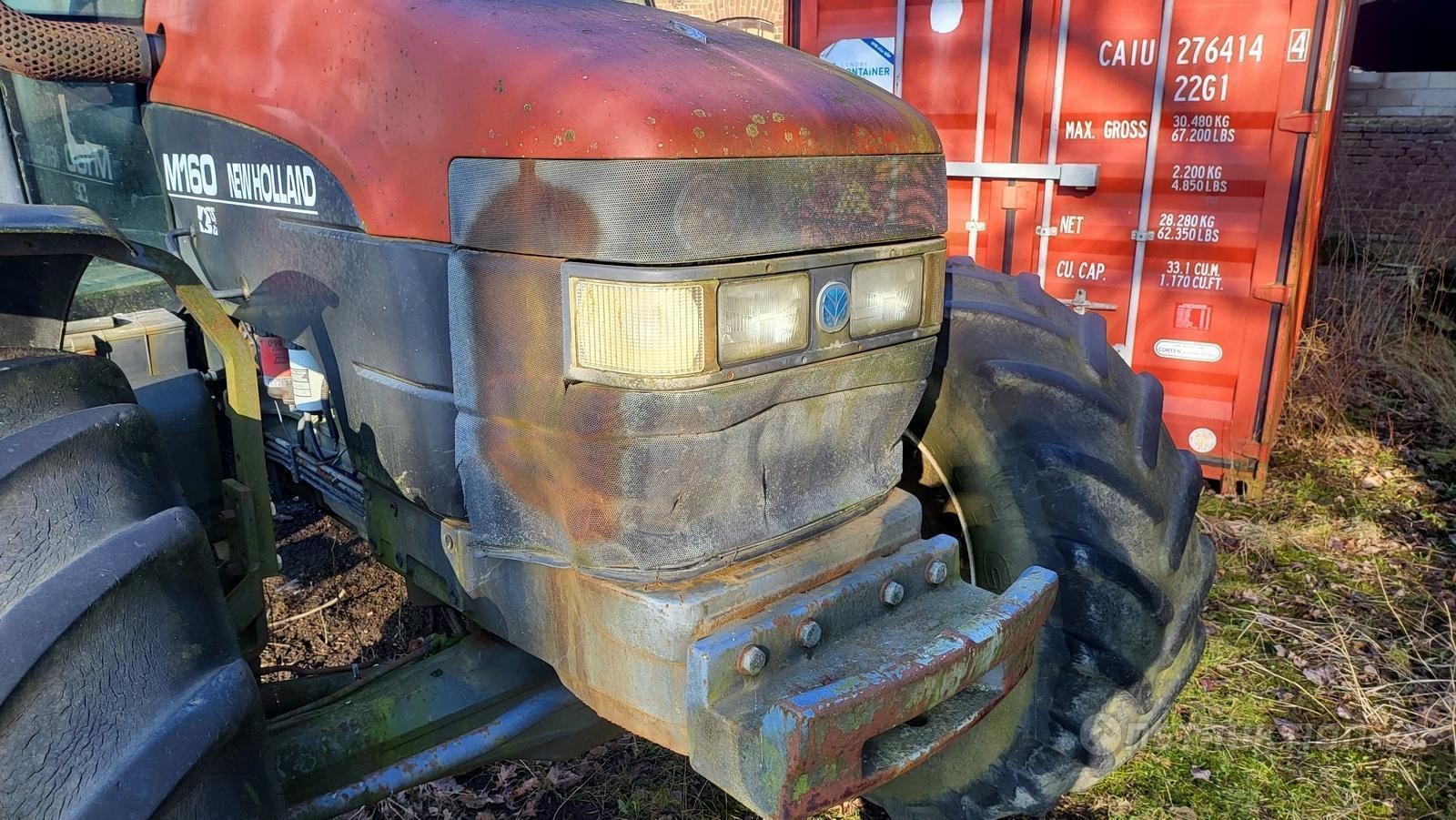 Netauktion - Traktor New Holland M160 -99 6509tim (HKF024)