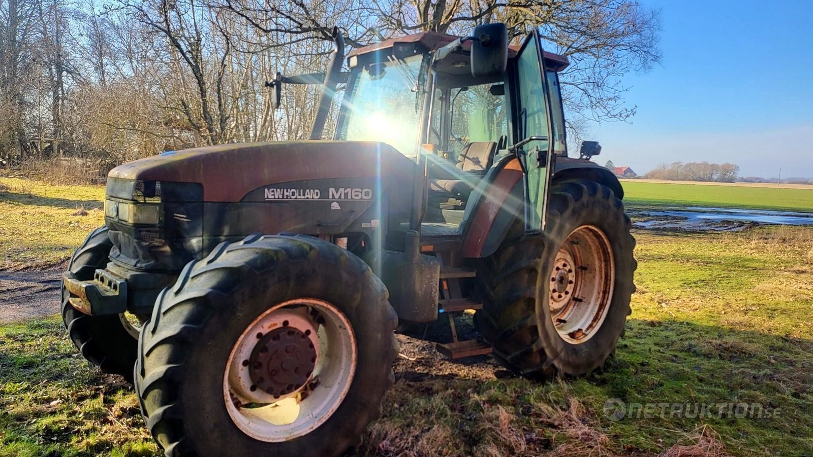 Netauktion - Traktor New Holland M160 -99 6509tim (HKF024)
