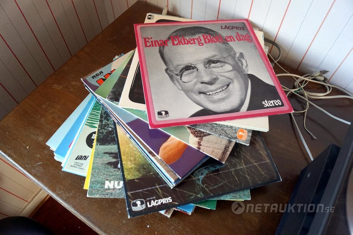 Netauktion - Skivspelare & LP-skivor