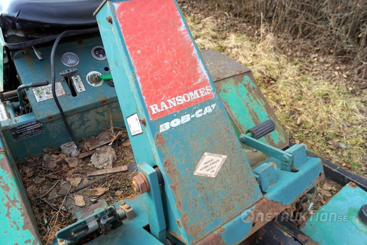 Netauktion - Åkgräsklippare, Ransomes Bob-Cat (rep.objekt)